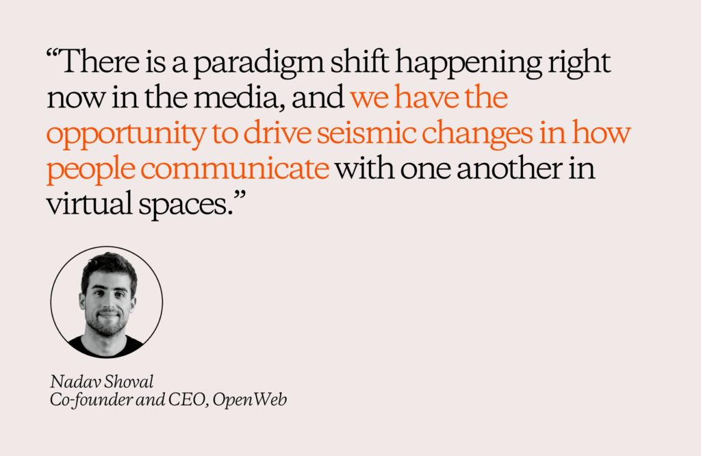 New $170M Investment Will Power Our Mission | OpenWeb New $170M Investment Will Power Our Mission | OpenWeb